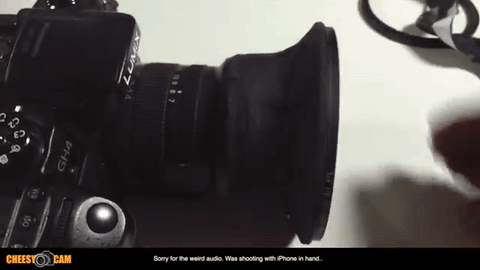 DIY ND Filter Holder for Wide Angle Lenses with Panasonic 7-14mm ...