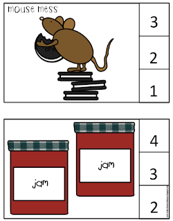 MOUSE MESS MATH UNIT ADD-ON ~ Book Units by Lynn