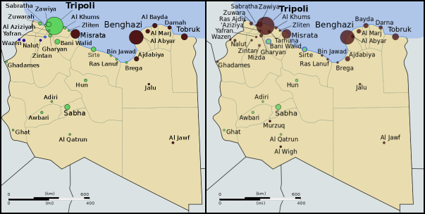 Libyan Rebels Take Capital - Political Geography Now