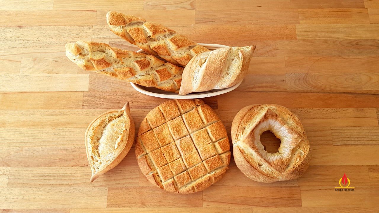 Cómo hacer PAN CANDEAL, PAN SOBADO, PAN BREGADO con MASA MADRE. Pan ...