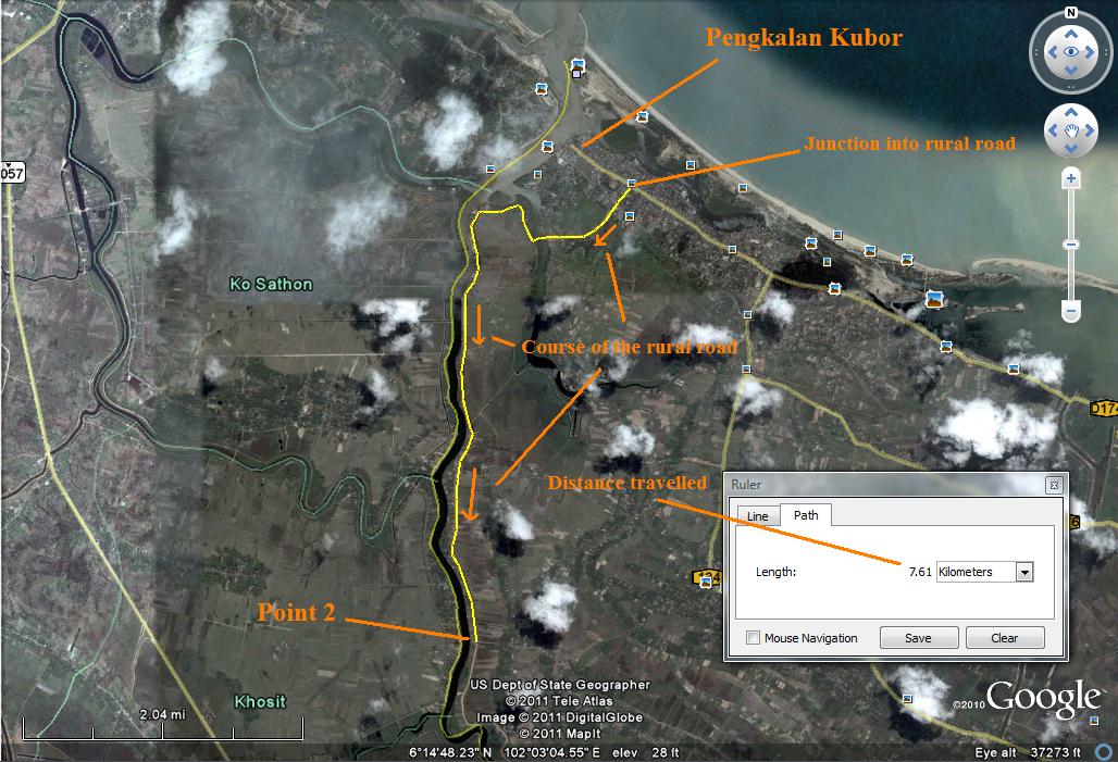 BERPETUALANG KE ACEH: Sungai Golok at 'Point 2'