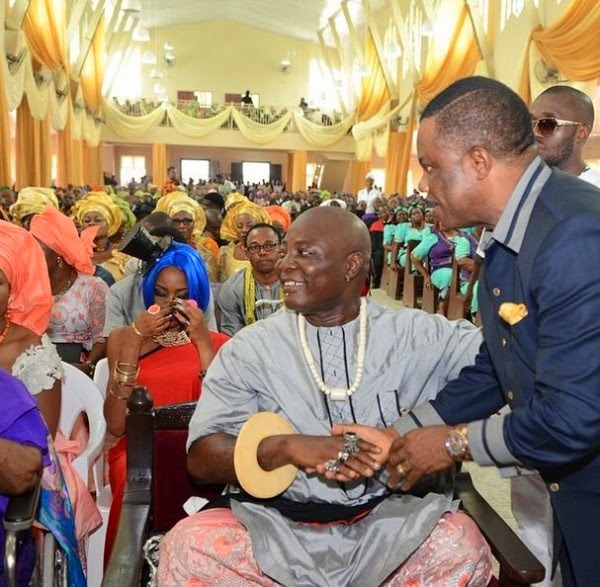 Photos from Justice Oputa's burial