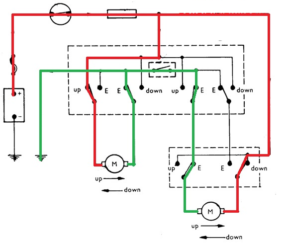 Rangkaian Kelistrikan Sistem Power Window Dan Cara Kerjanya | e ...