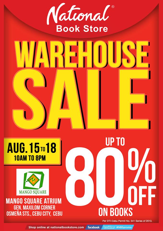 Manila Shopper National Bookstore Cebu Warehouse SALE Aug 2013 manila-shopper-national-bookstore-cebu-warehouse-sale-aug-2013