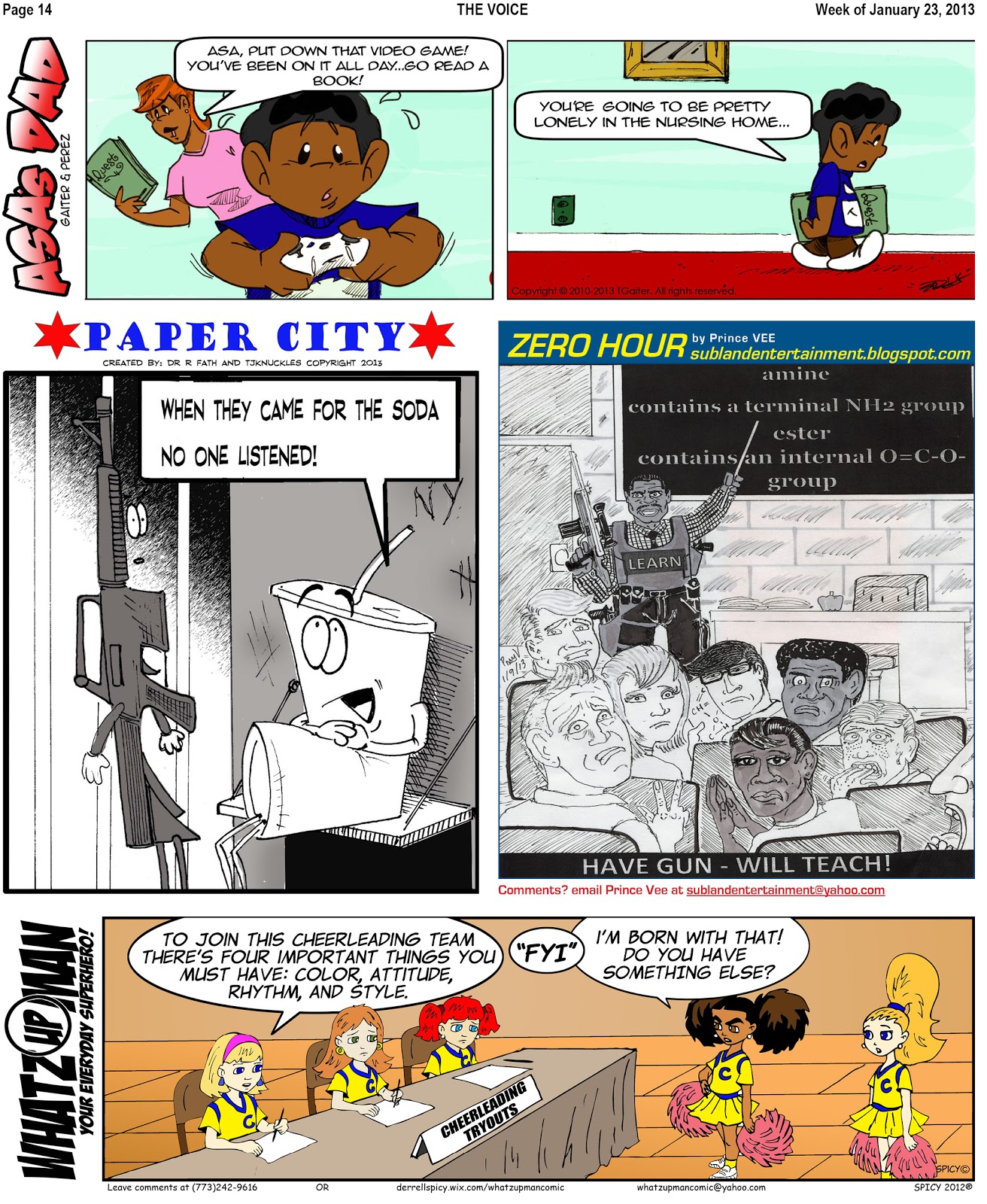 The Voice Newspapers, Serving Chicago's West Side: COMICS The Voice Newspapers, Serving Chicago's West Side: COMICS