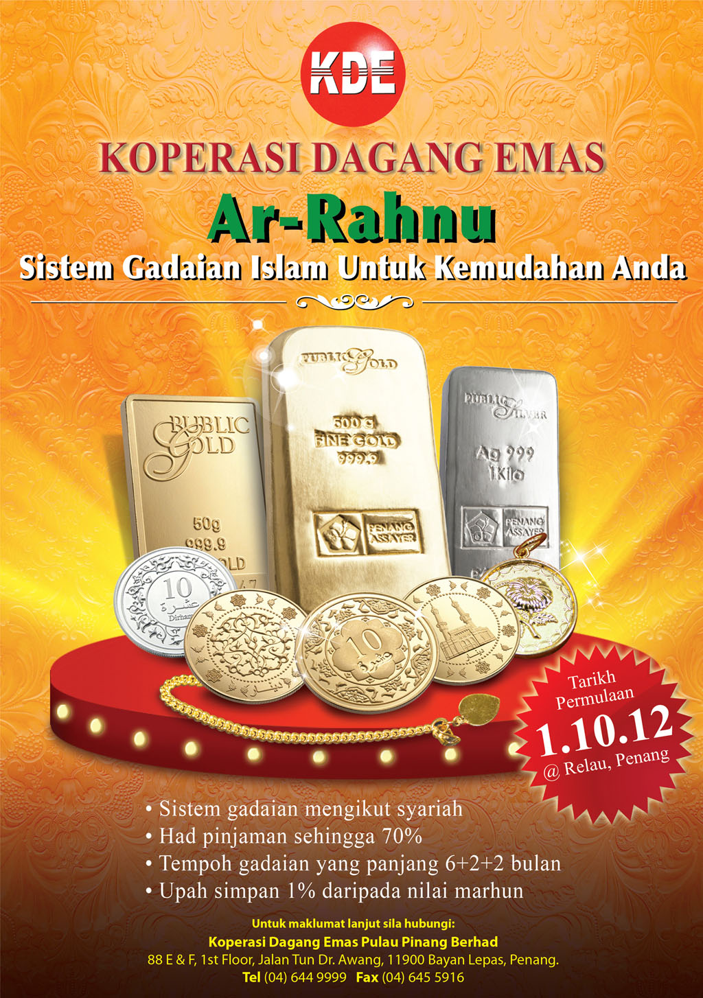 Gold Rich2u: Gadaian Ar-Rahnu Public Gold