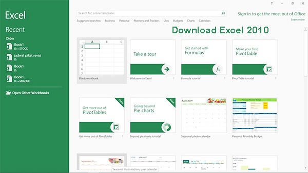 Tải Excel 2010 - Hướng dẫn cách cài đặt Microsoft Excel 2010 - CHPLAY
