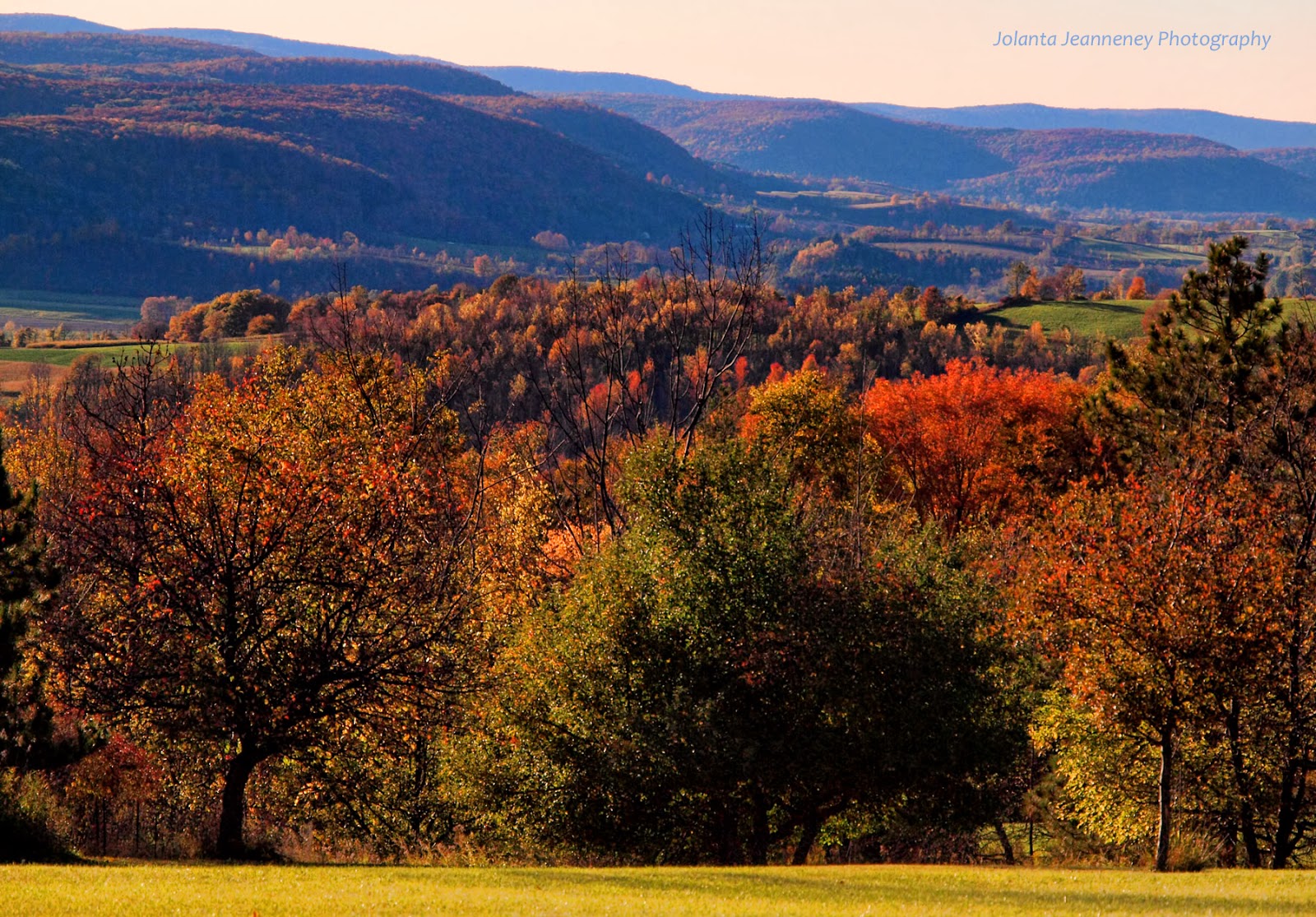 NATURE CALENDARS: Magic colors of October landscapes in the Helderbergs