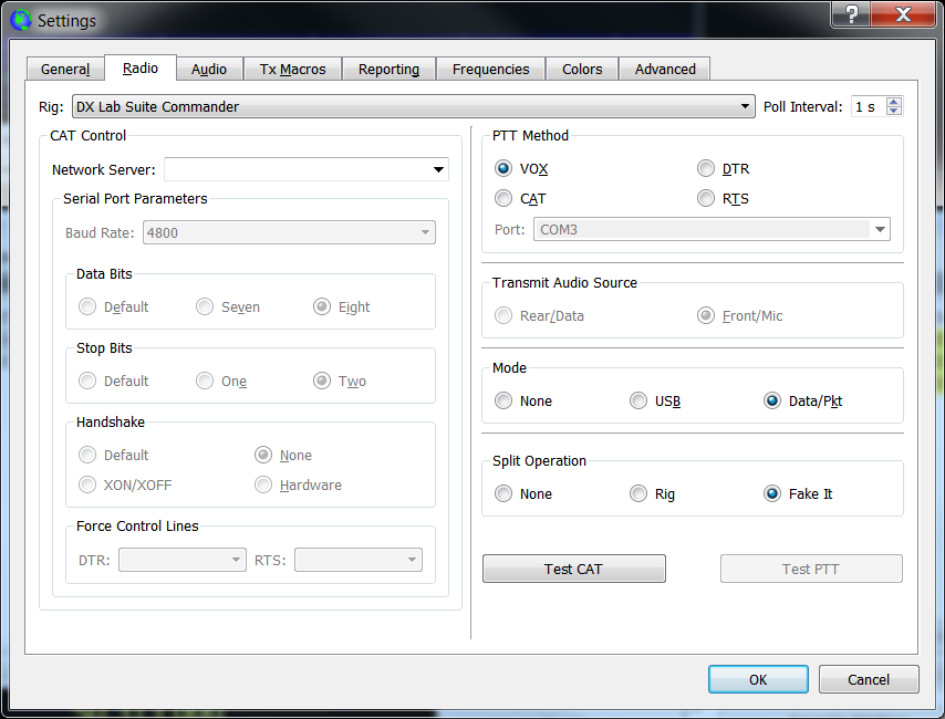 LA3ZA Radio & Electronics: Port sharing for WSJT-X