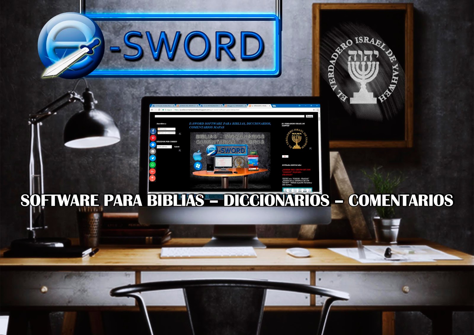 E-SWORD SOFTWARE PARA BIBLIAS, DICCIONARIOS, COMENTARIOS MAPAS