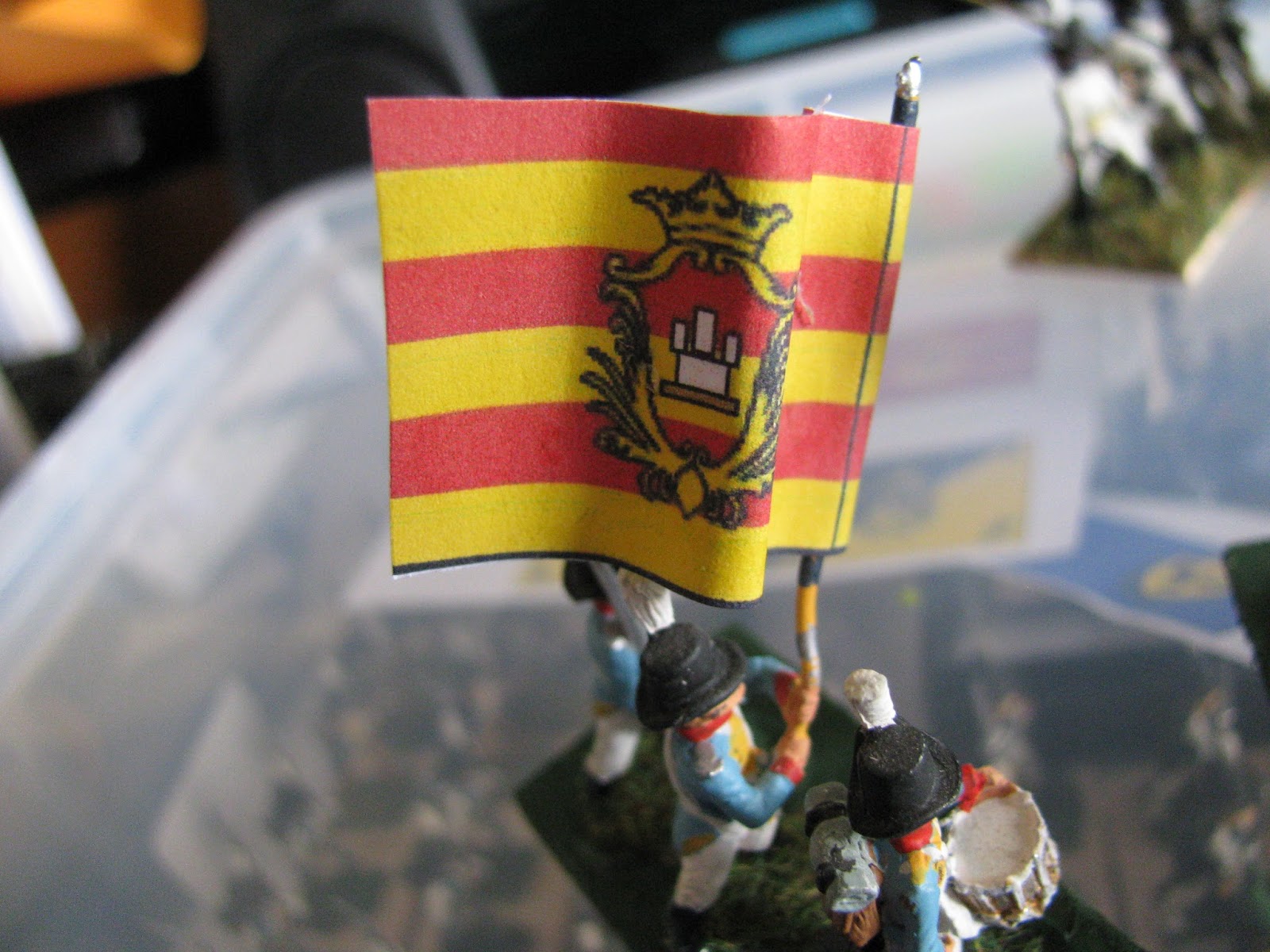 Napoleonic Swedish Line Infantry Standards