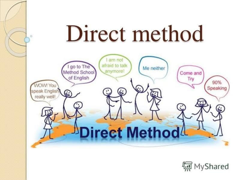 Direct method of teaching
