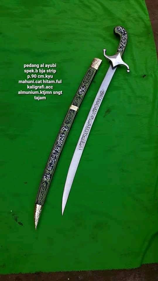 √ √ Pedang Salahuddin Al-Ayyubi , Pedang Legendaris Tertajam dan Paling ...