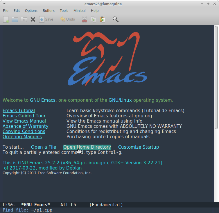 Como Usar Emacs para programacion C++ en Linux