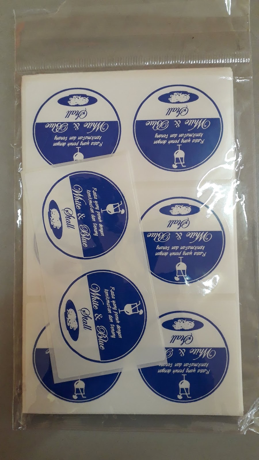 LABEL STICKER PERNIAGAAN