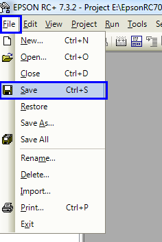 Create New Project to control EPSON Robot Motion | Robotics University