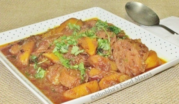 Shobha's Food Mazaa: BEEHA / BEA PATATA DAAG MEIN