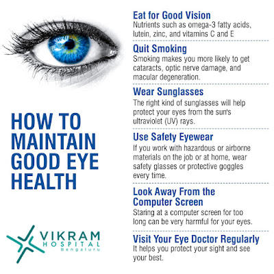 6 TIPS HOW TO MAINTAIN GOOD EYE HEALTH