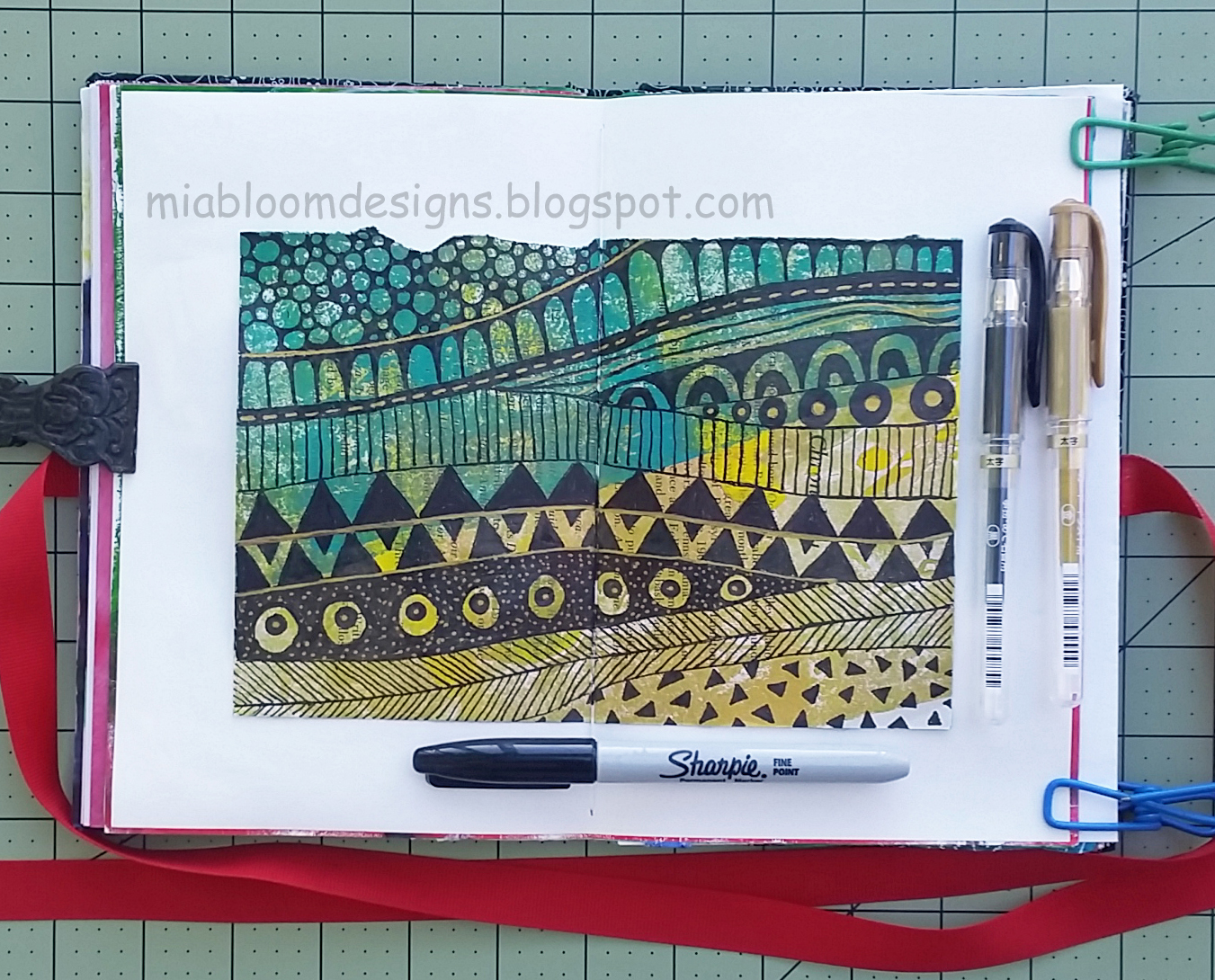 Mia Bloom Designs: Doodle Journal New Artwork