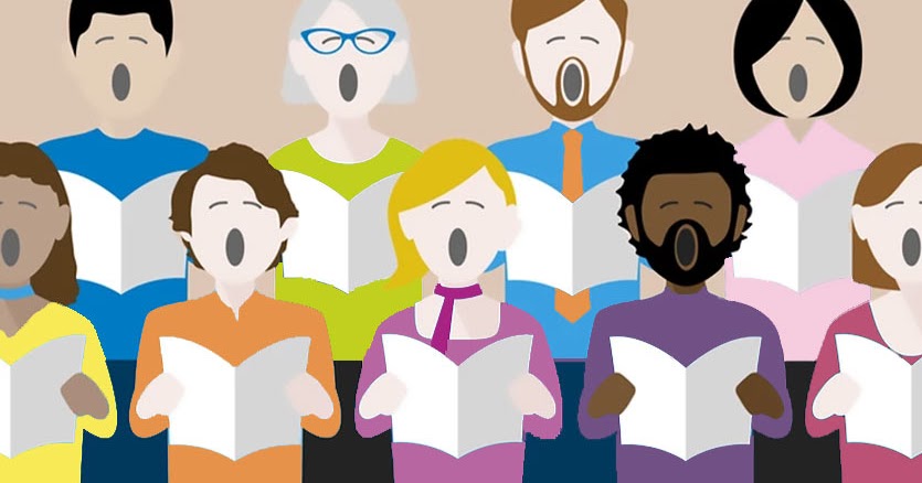 ¡MÚSICA, SAN DÁMASO!: Las Voces Humanas