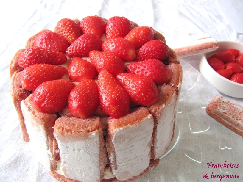 Charlotte aux fraises