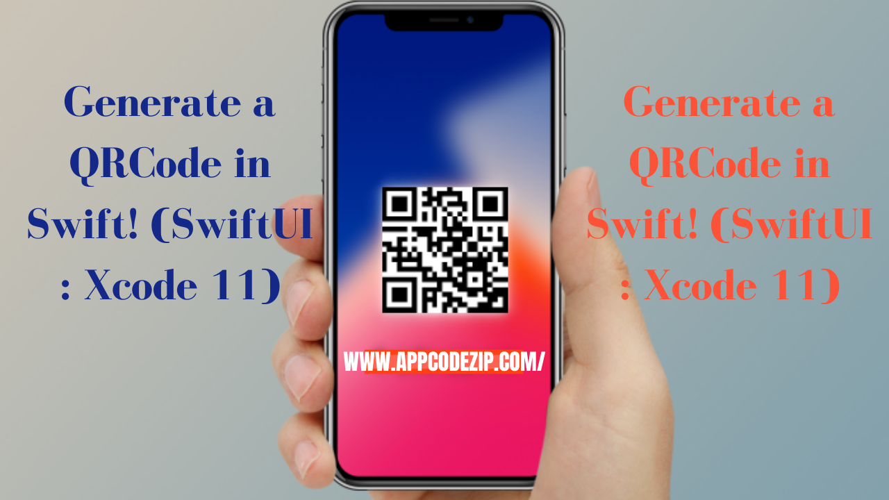 Swift Generate A Qrcode With Swiftui Ios 2022 Generate Barcode Images In Swift Xcode