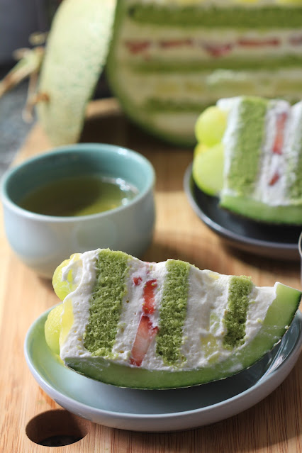 Melon cake