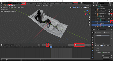 Backstage Coding: Visualizing the results on Blender