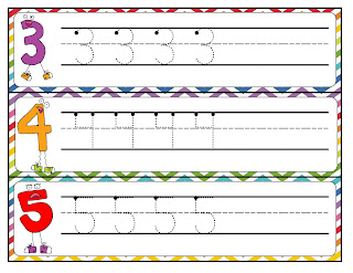 Όλα για το νηπιαγωγείο!: Προγραφή Αριθμών