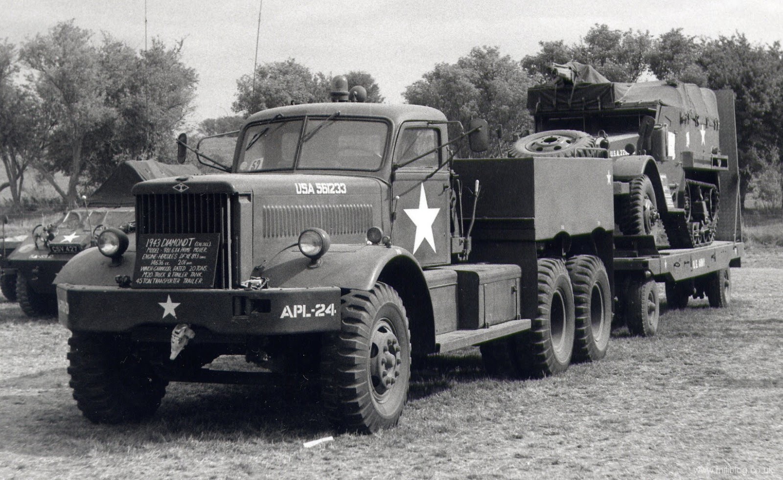 Демарш: СТРАНА ВОРОВ-СССР.С чего копировали КРАЗ-Diamond T 980-американскийтягач.