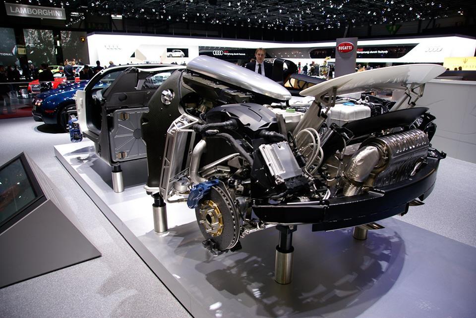 Mechanical Engineering: Car cutaway-Audi