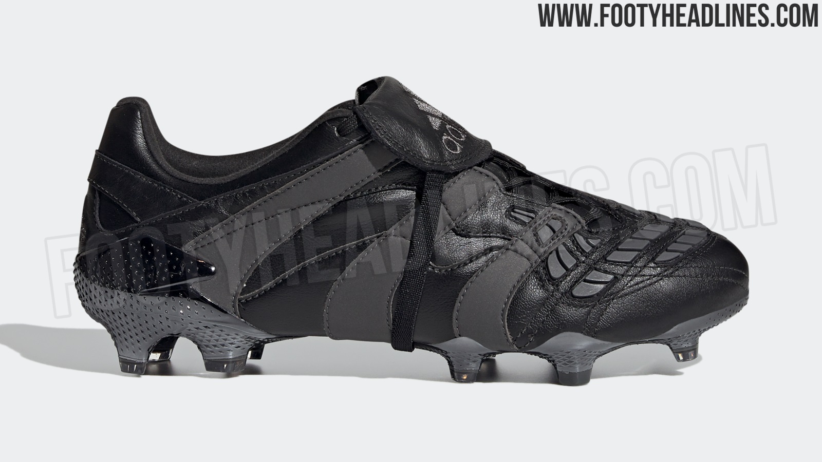 Blackout Adidas Predator Accelerator 2021 Remake Boots Leaked ...