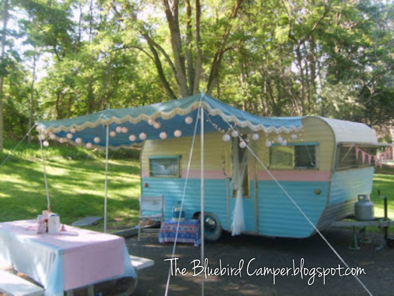 The Bluebird Camper : Family Glamping