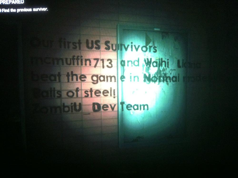 ZombiU: No solo "The Prepper" nos esta observando