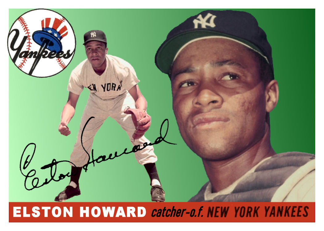 Cards That Never Were: Barrier Breakers: 1955 Elston Howard - New York ...