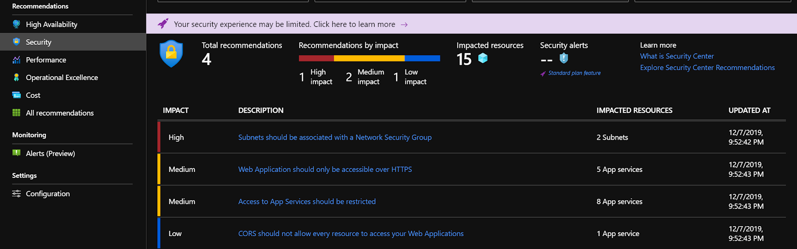 Anupama Natarajan: Data Platform Tips 21 - Azure Advisor