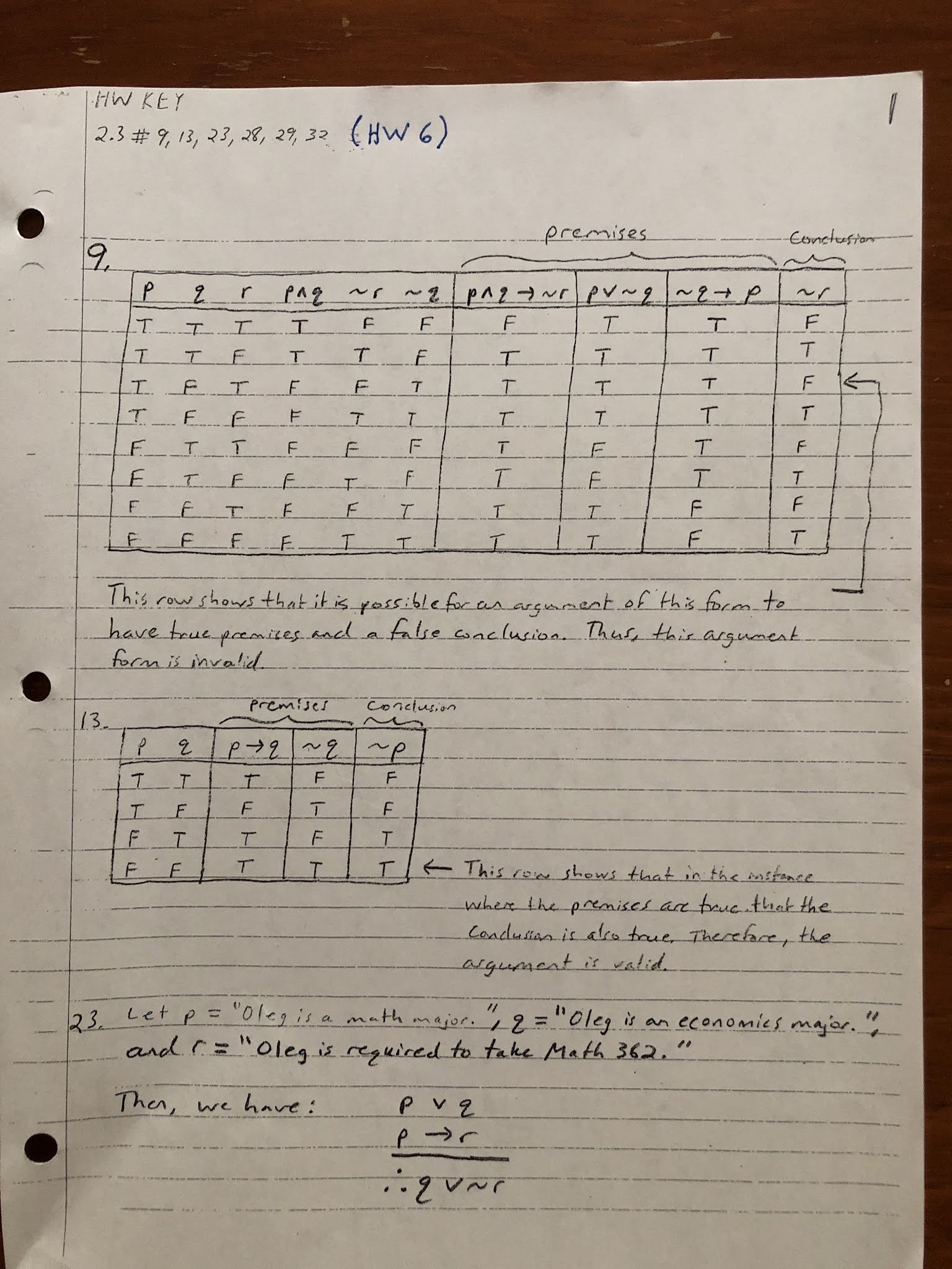 Professor Frank’s Math Blog: HW 6-2.3
