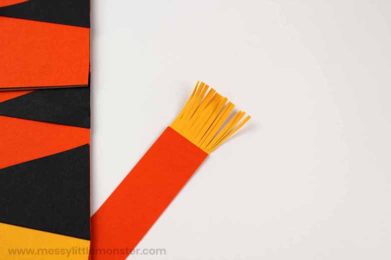 Paper Bag Puppet Tiger Craft - Template Included! - Messy Little Monster