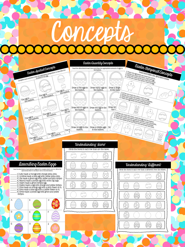 Smashingly Good Speech: Easter Speech-Language Therapy Plans