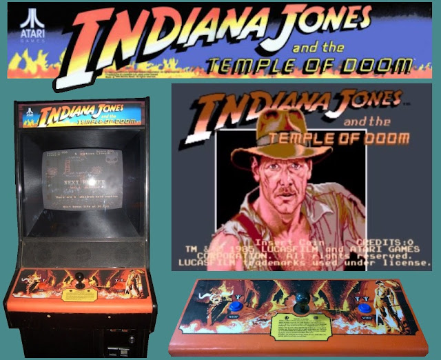 Neon Rocketship: Indiana Jones & The Temple Of Doom by Atari