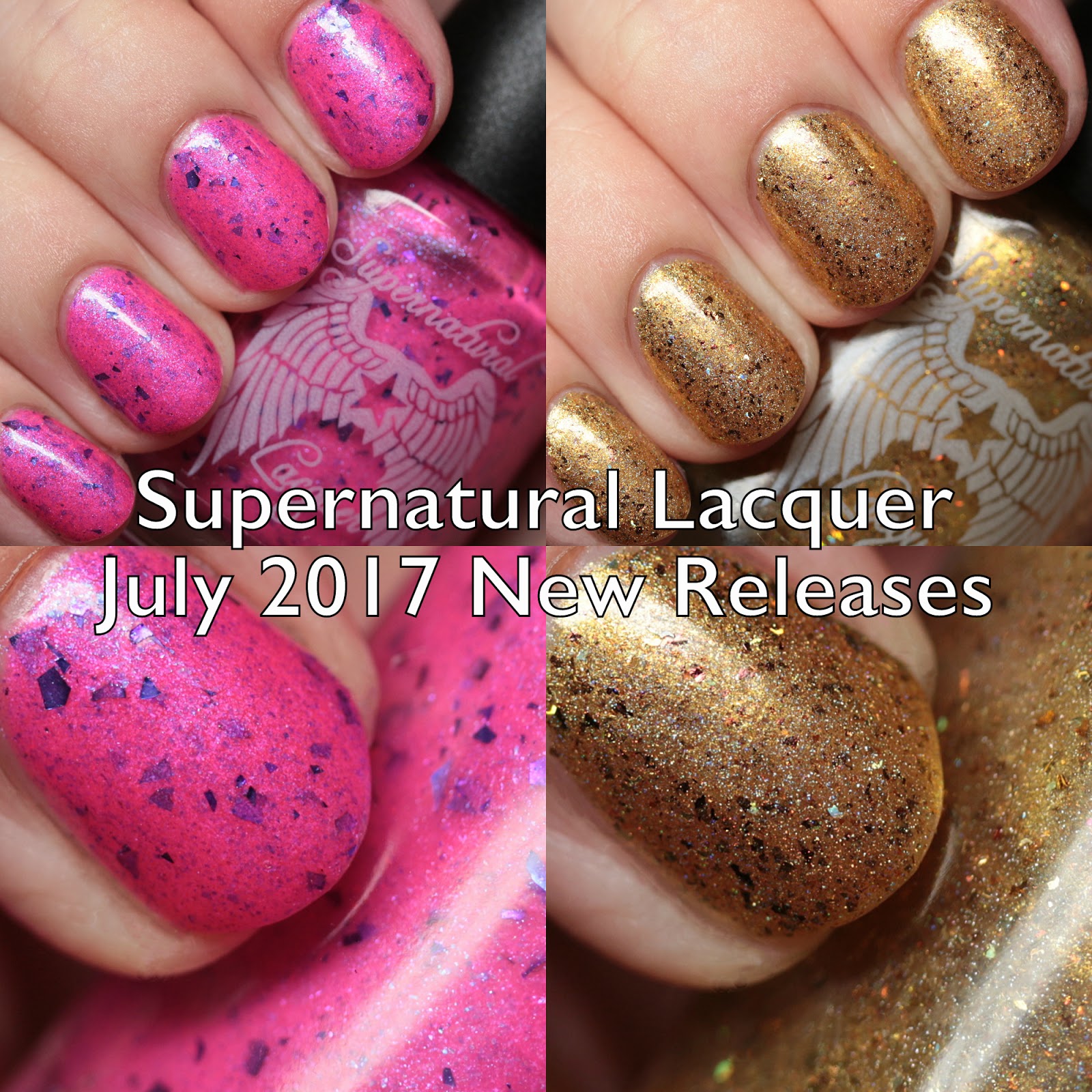 The Polished Hippy: Supernatural Lacquer July 2017 Releases Swatches ...