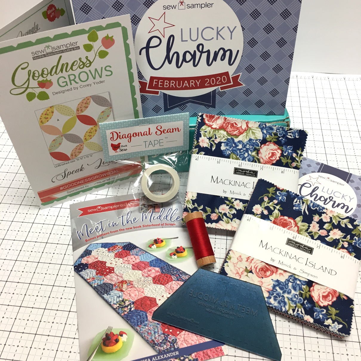 Happy Quilting: February Sew Sampler!!
