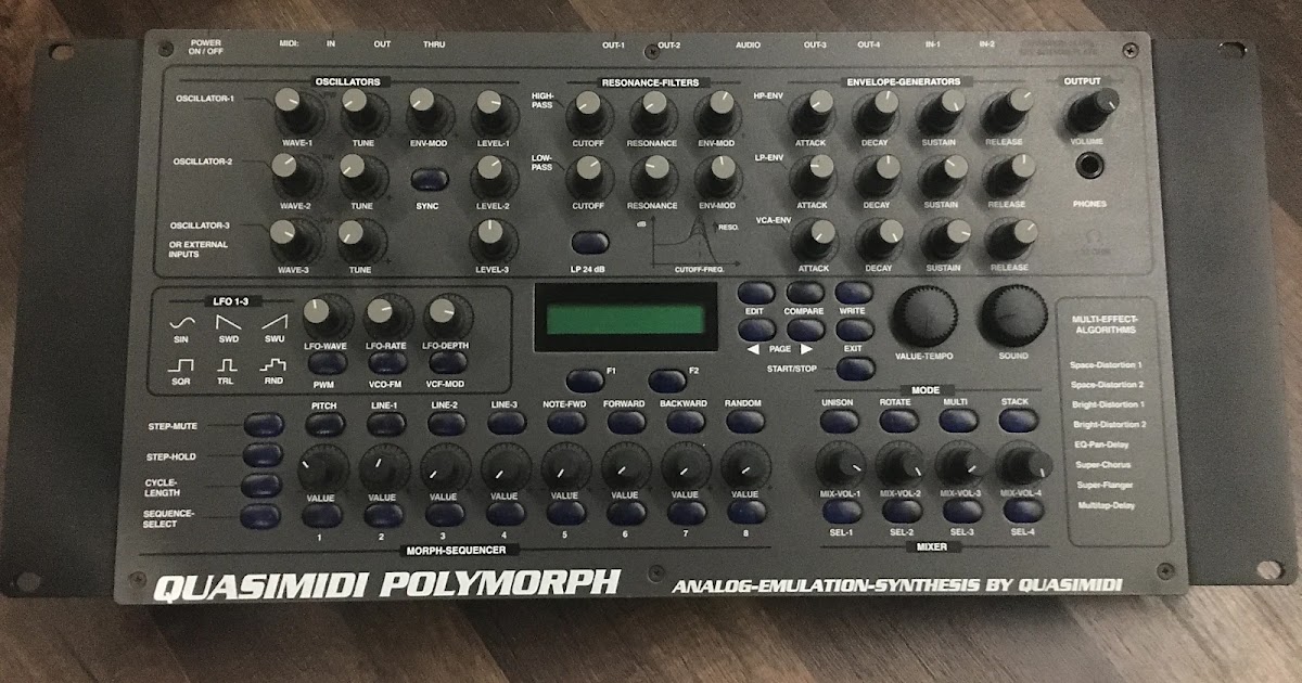 MATRIXSYNTH: Quasimidi Polymorph SN 58653