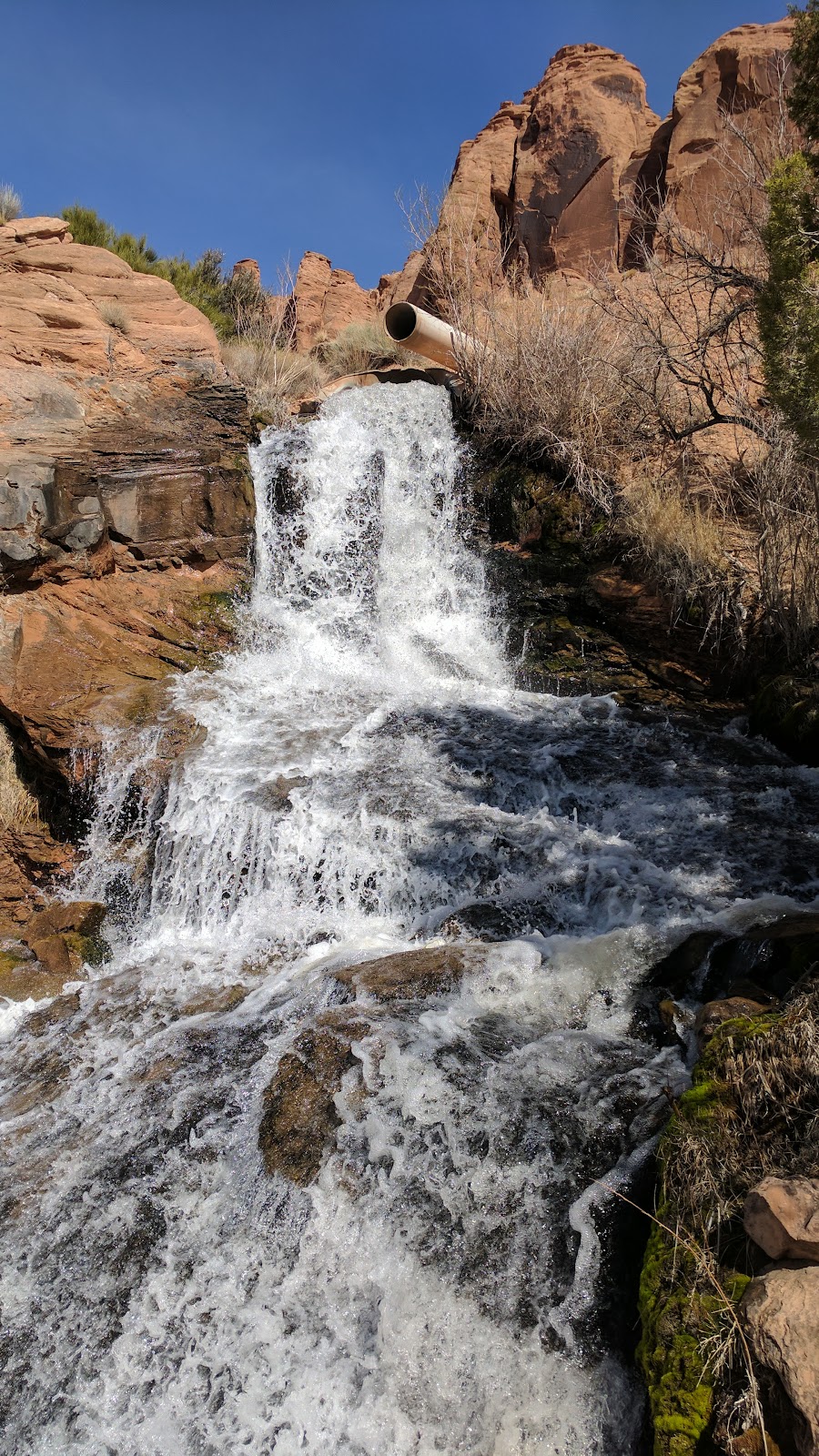 Sock Monkey Trekkers: Moab Area: Ken's Lake Campground, Faux Falls ...