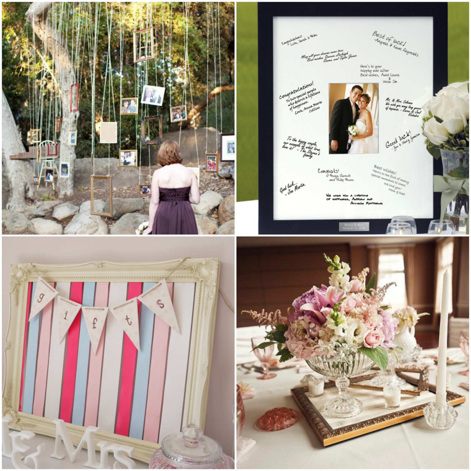Weddings Are Fun Blog: You’ve Been Framed! Creative Ways to Add Frames ...