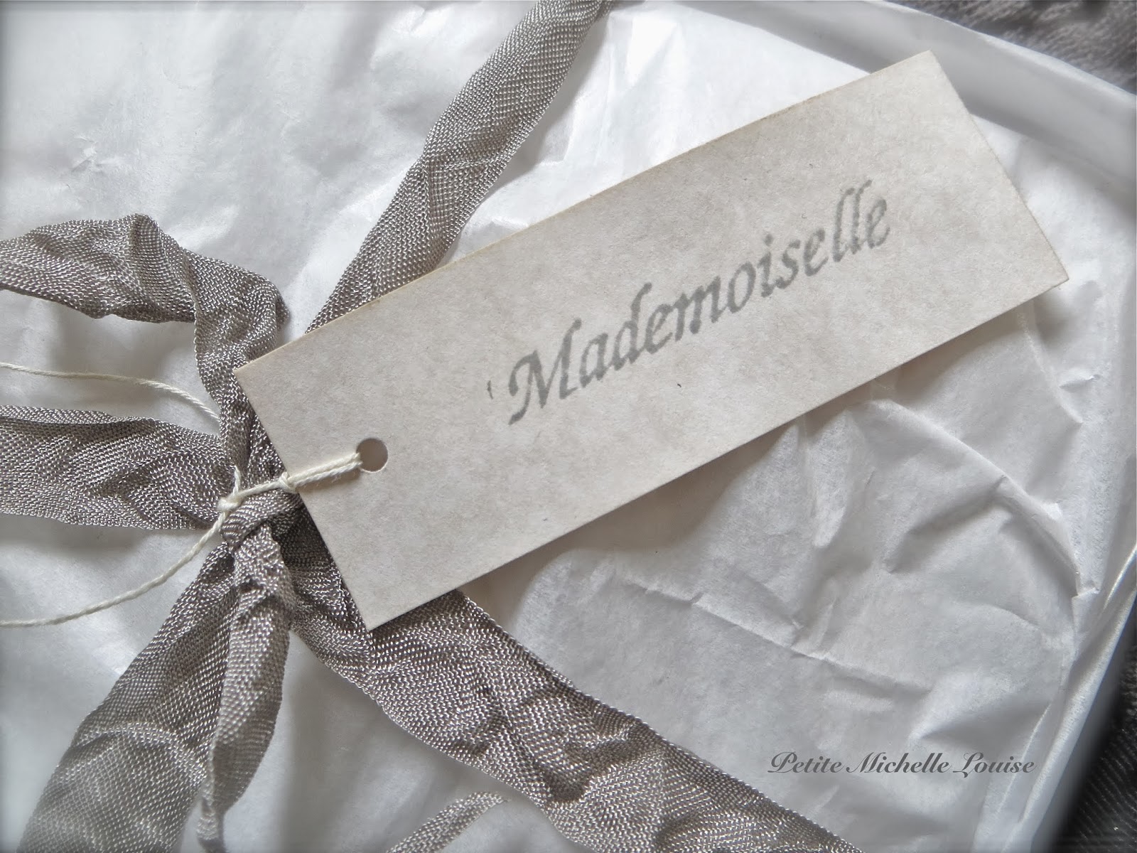 Petite Michelle Louise: "Merci" Mademoiselle....