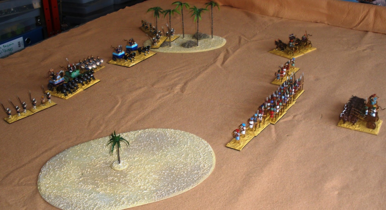 The Eastern Garrison: DBA - Middle Assyrian v Philistine