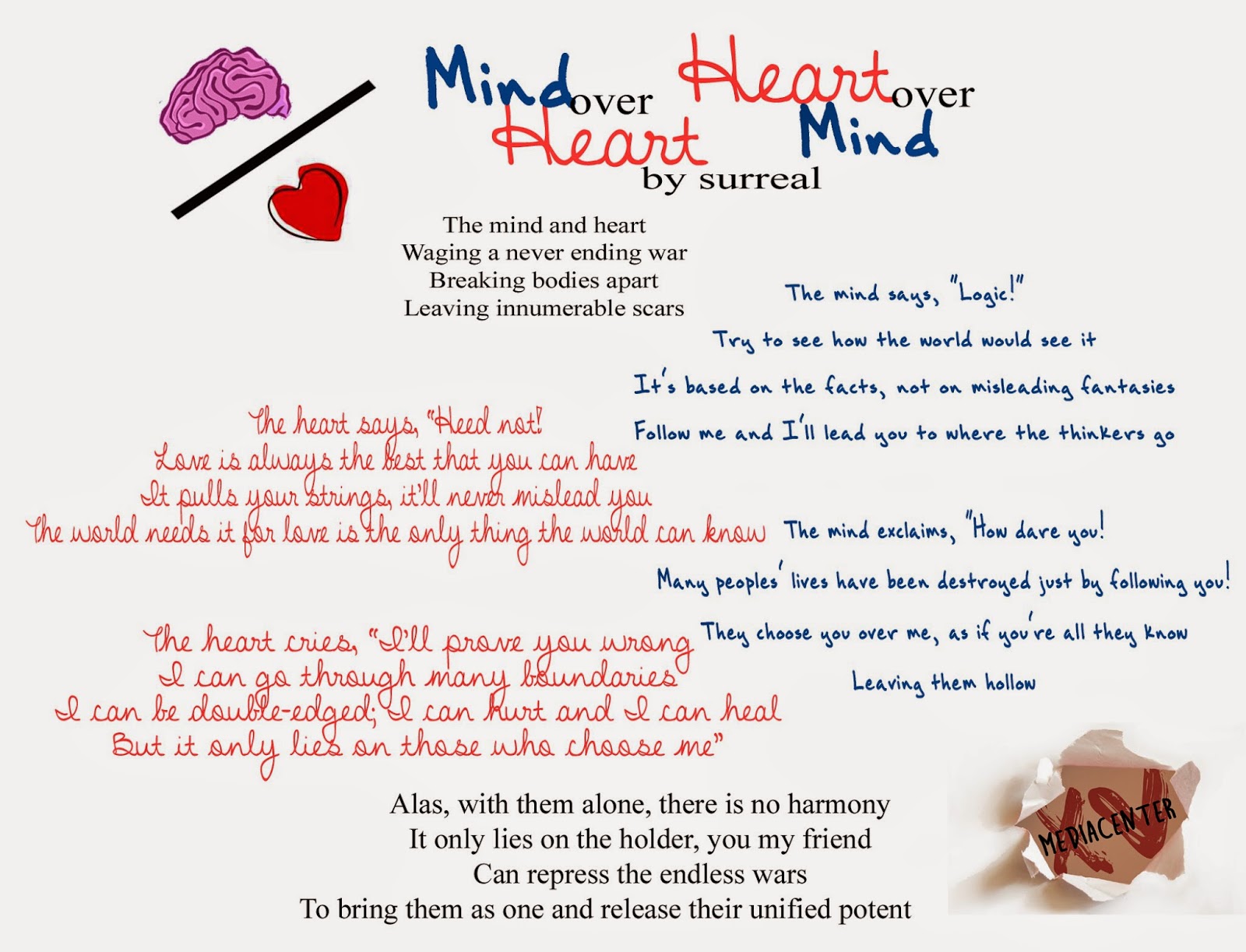 Literary: Mind over Heart, Heart over Mind | Ang Aninag Online