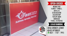 NEON BOX, NEON SIGN, HURUF TIMBU, LETTER SIGN BANDUNG ONLINE, RMD PRINT