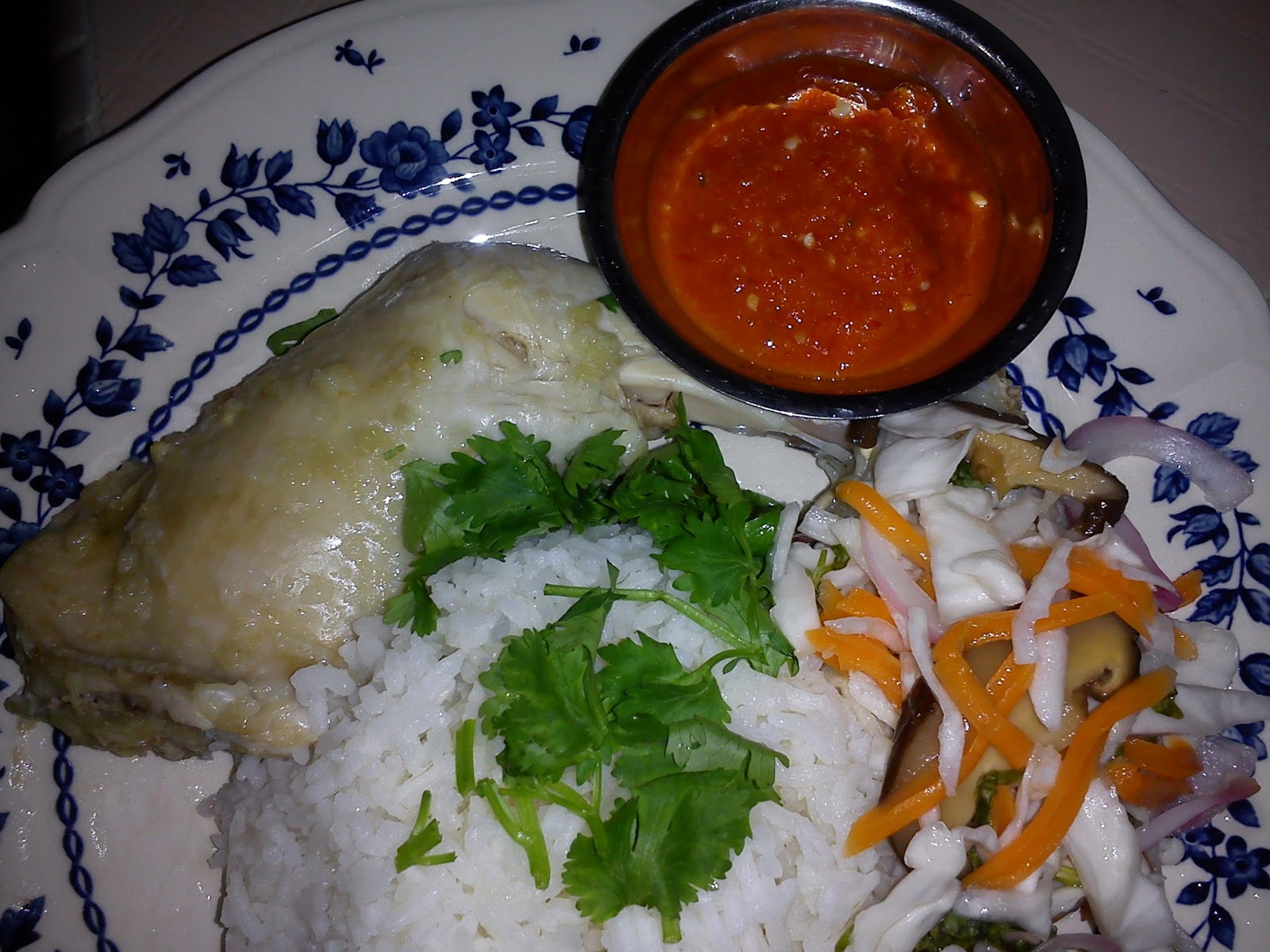 Cooking Pleasure: HAINANESE CHICKEN RICE